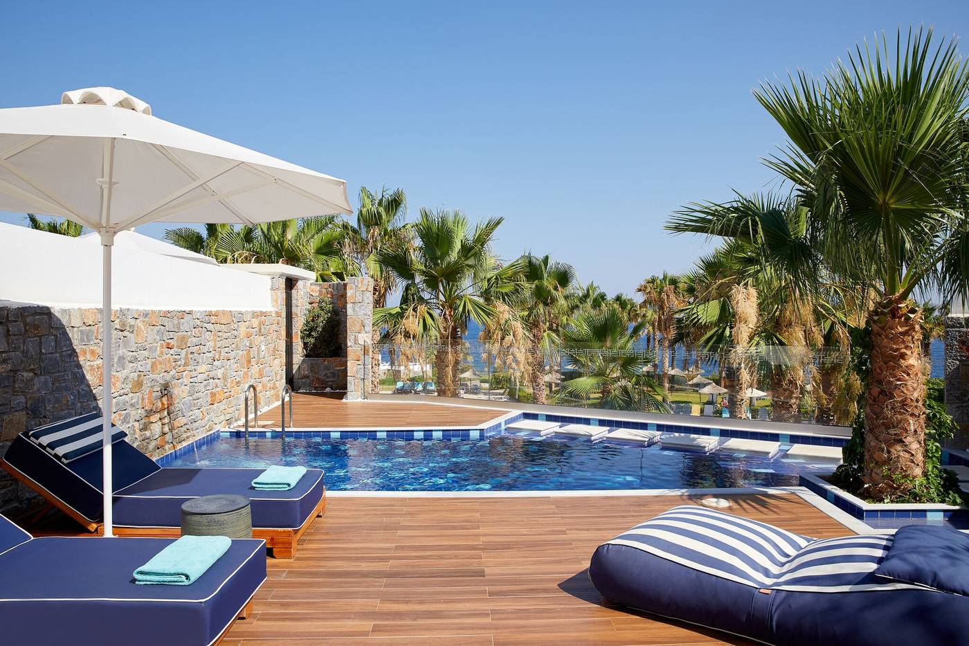 Minos Imperial Beach Resort and Spa Milatos - Crete, Greece - On The Beach